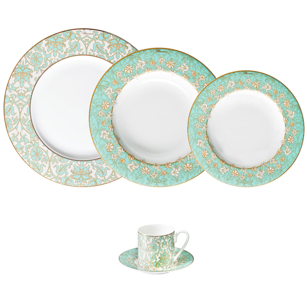 Posto Tavola+Tazza Caffè "Lily Rococò" Blumarine – Prestigio Argenti & Ori