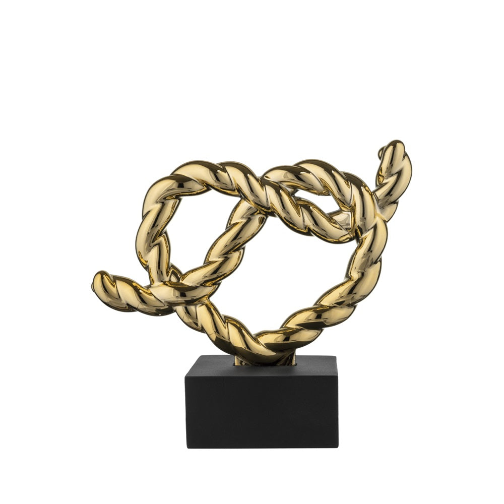 Scultura Bomboniera Nodo Cuore Oro Bongelli Preziosi – Prestigio ...